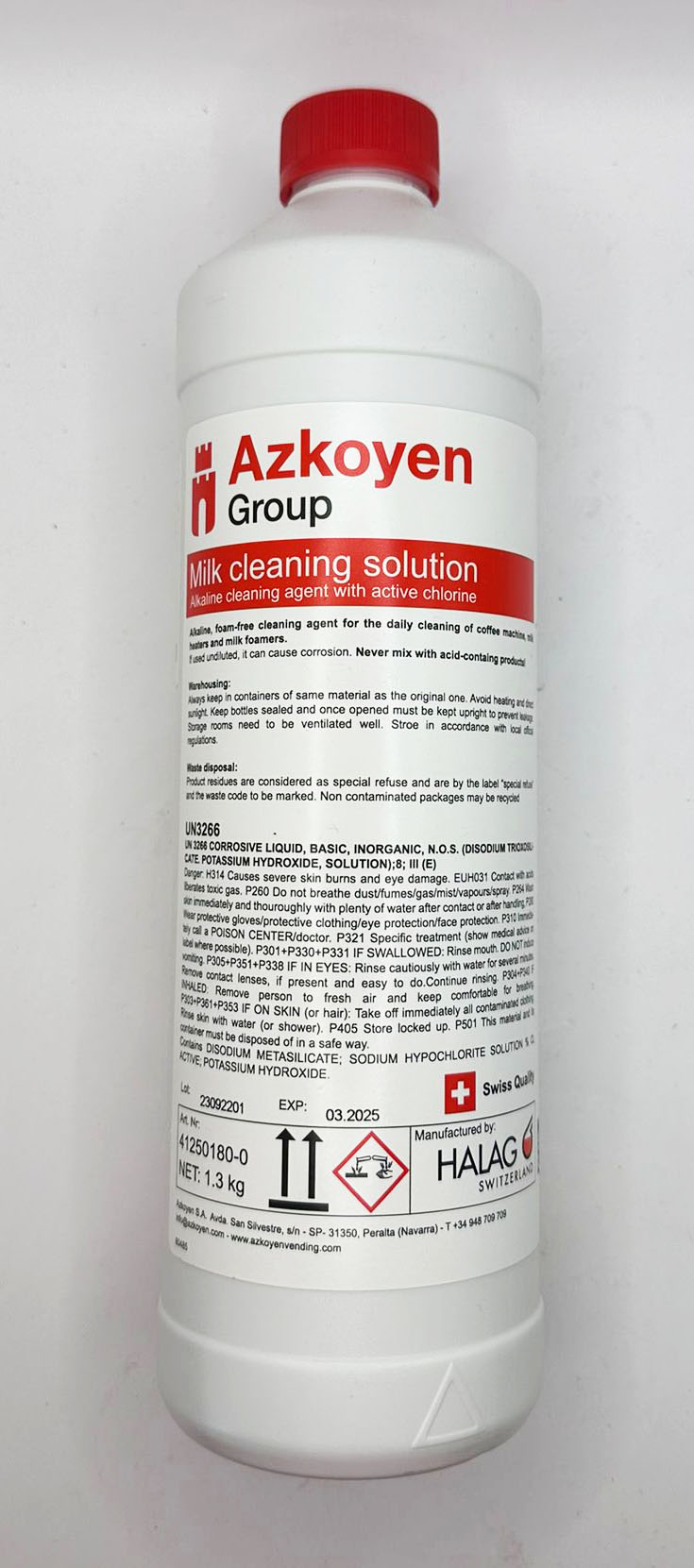 Azkoyen Alkaline Milk Cleaning Solution for Daily Use – The Milk ...